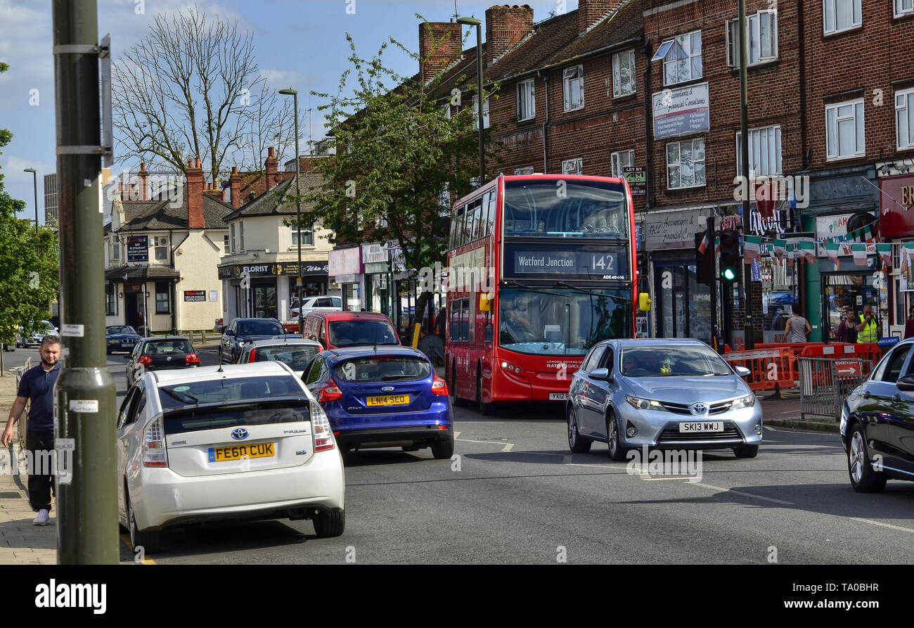 London, United Kingdom, June 14 2018. Also on the outskirts of London ...