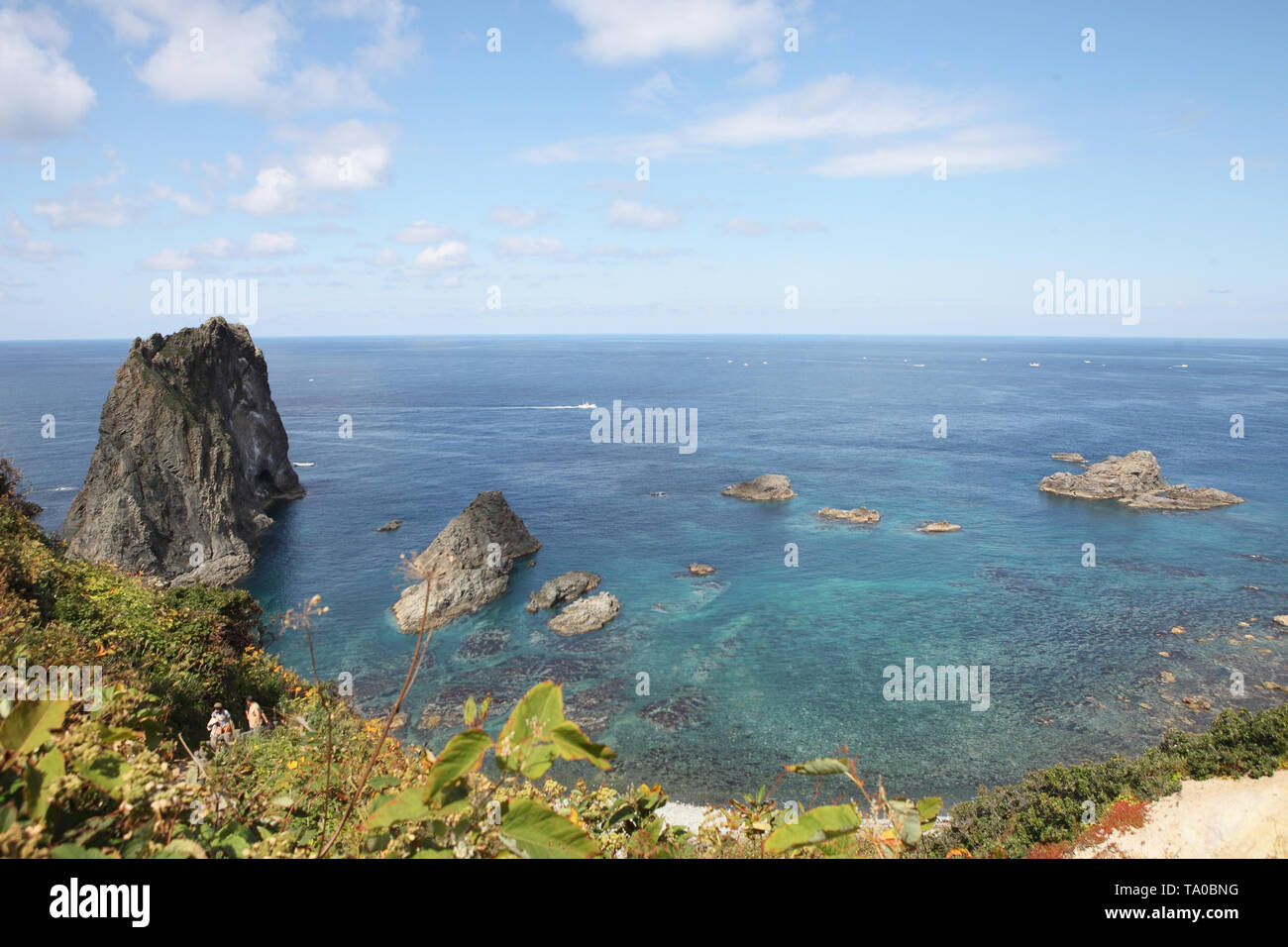 Sea in Japan Stock Photo - Alamy
