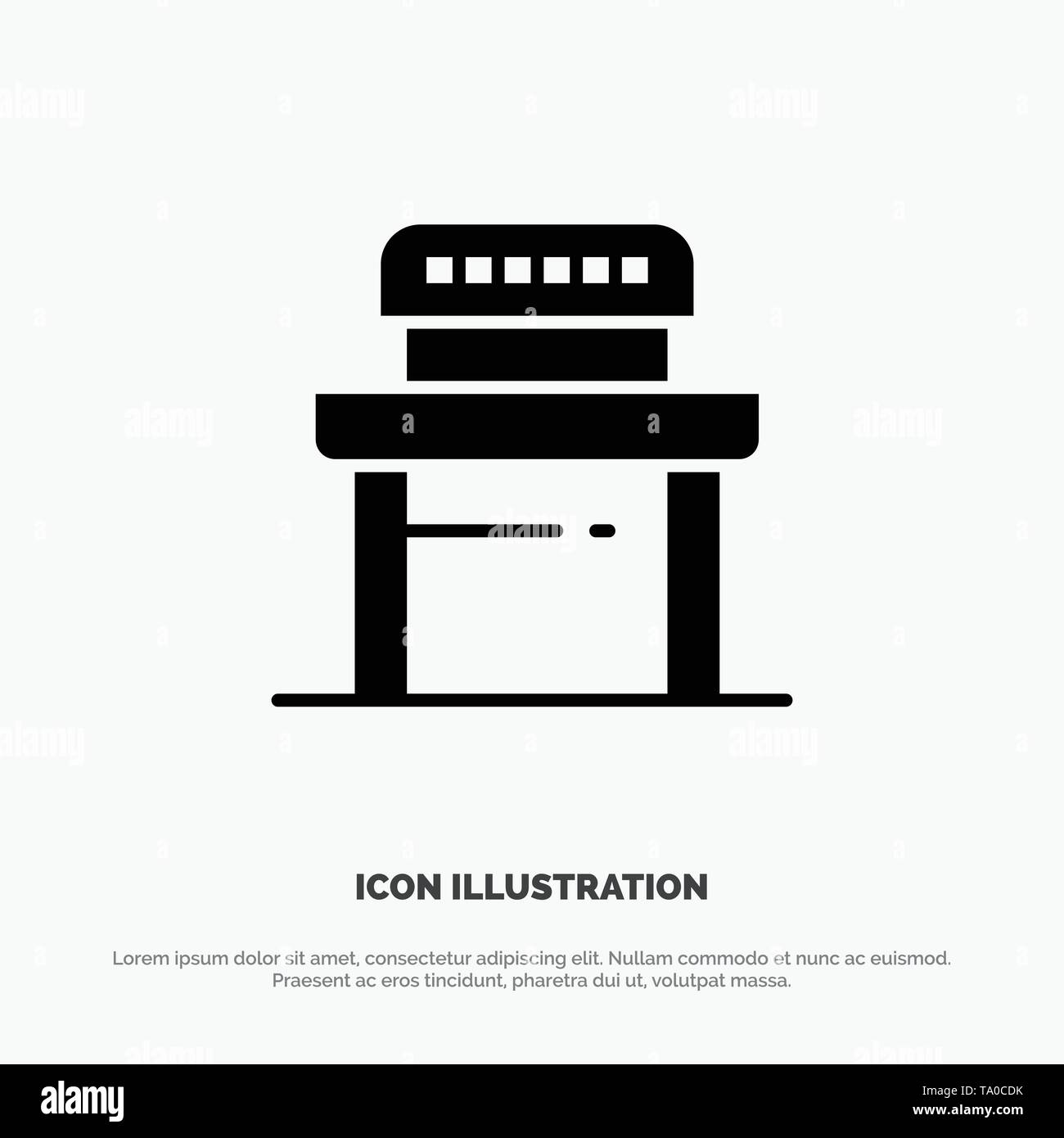 Student chair vectors hi-res stock photography and images - Alamy