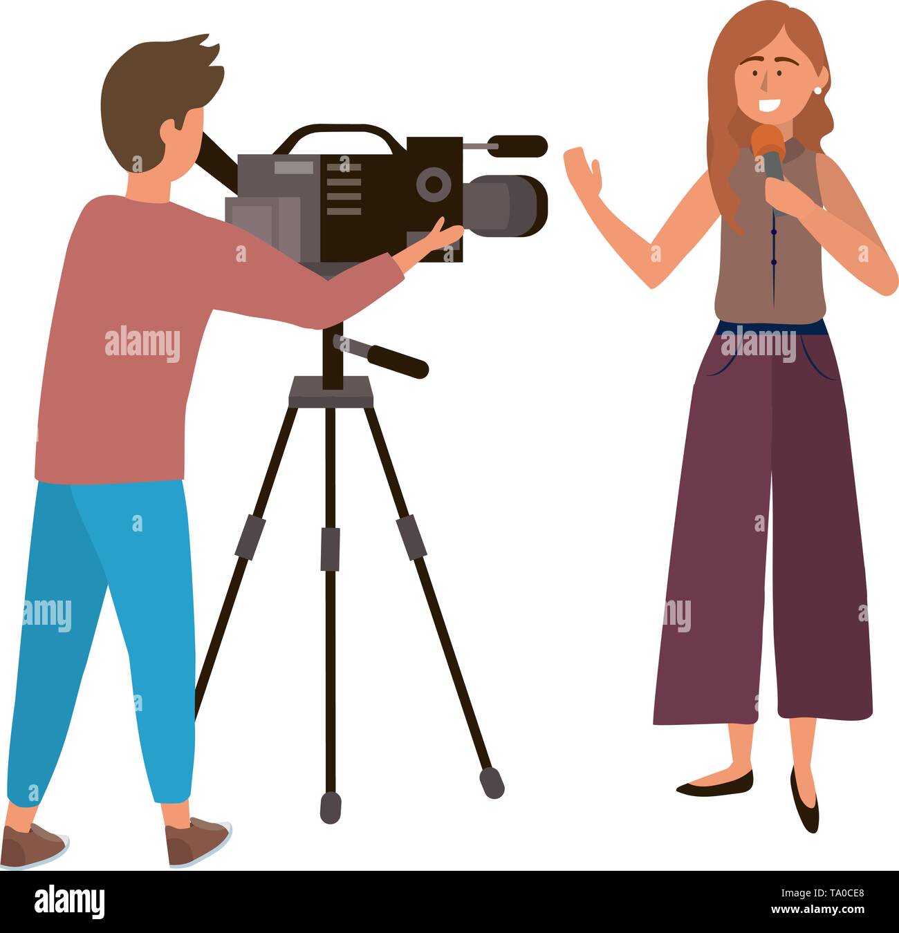 Broadcasting reportage design, News media communication journalism ...