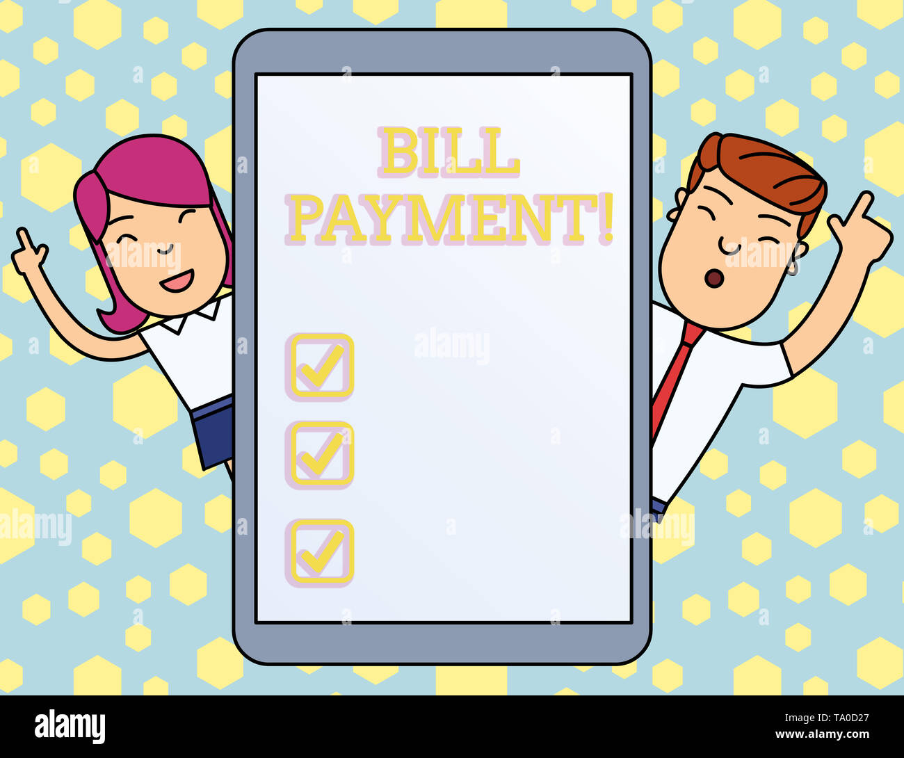 Handwriting text writing Bill Payment. Conceptual photo To give money ...