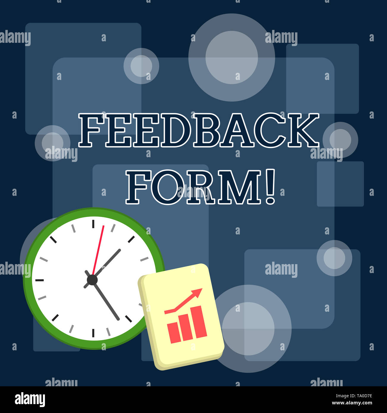 Writing note showing Feedback Form. Business concept for way in which ...