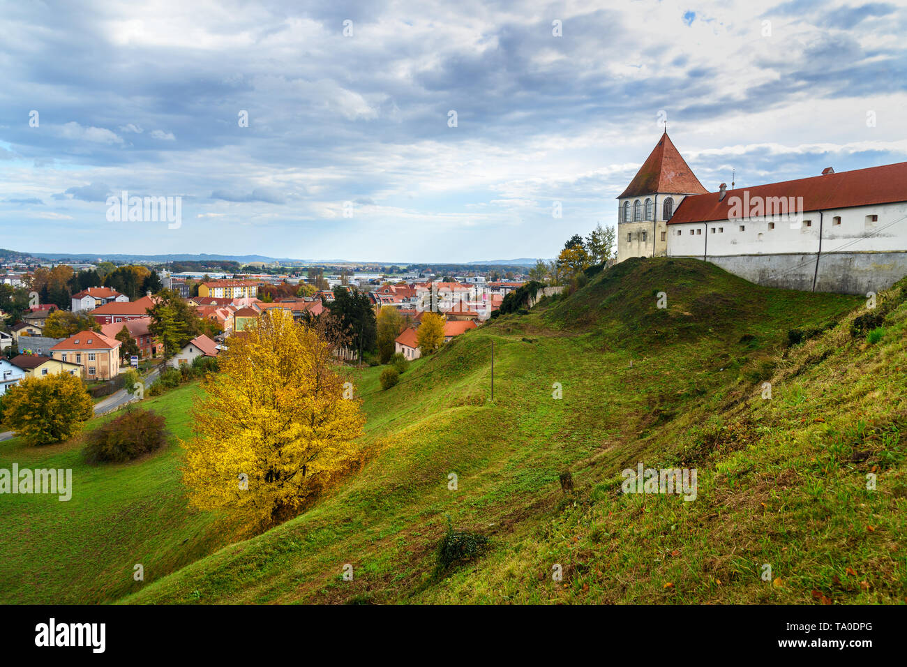 View of Ptuj Castle or Ptujski grad in Slovenia Stock Photo - Alamy