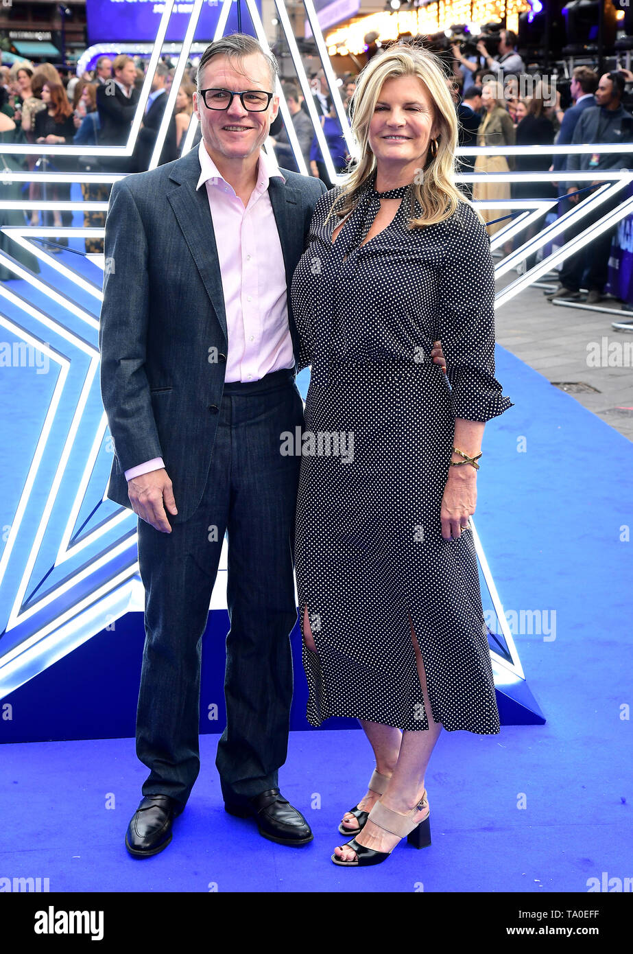 Sten Bertelsen and Susannah Constantine attending the Rocketman UK ...