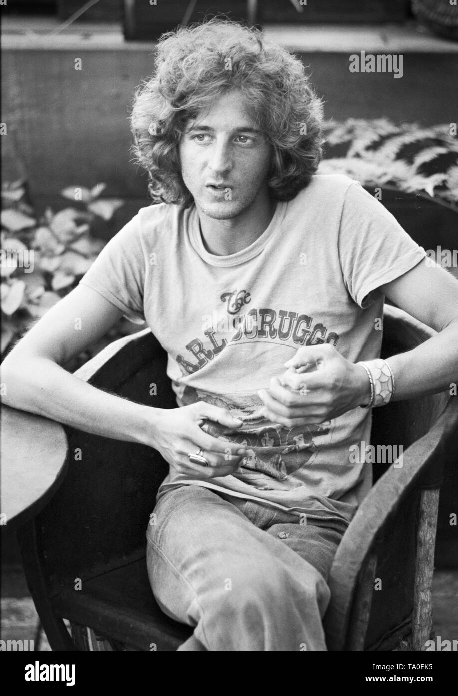 Marc Benno during an interview, Los Angeles, CA, 1974 Stock Photo - Alamy