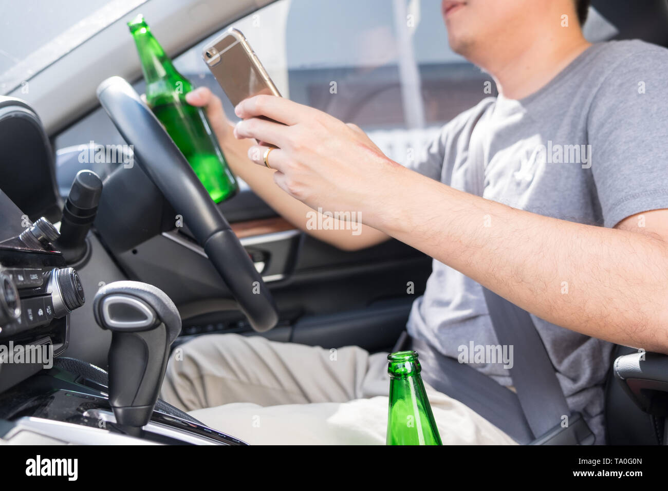 Drunk driving prohibited hi-res stock photography and images - Alamy