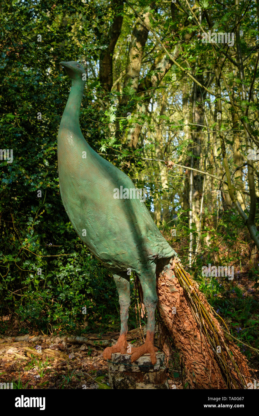 Wood fence trees hi-res stock photography and images - Alamy