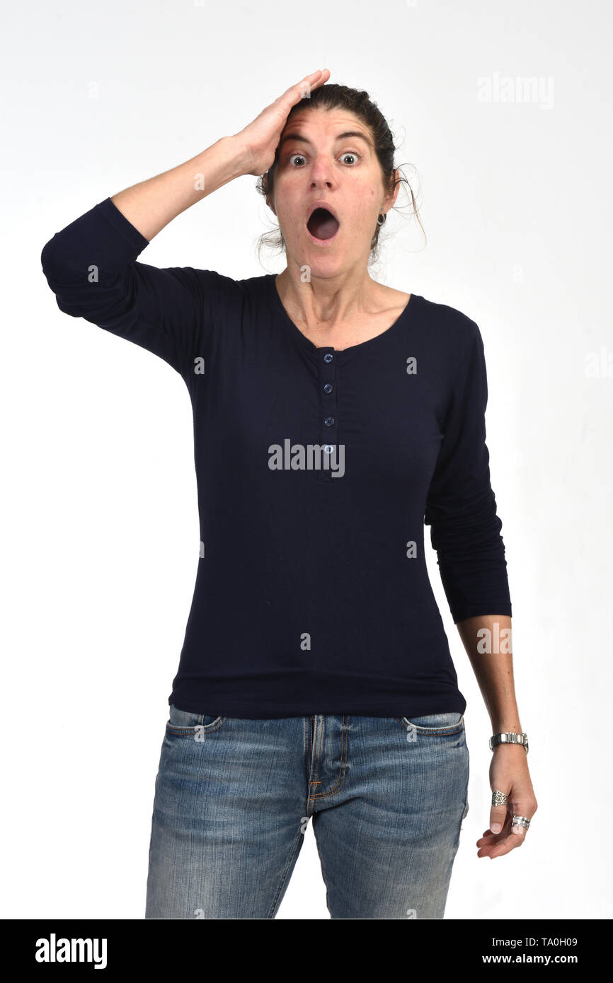 Old woman hand forget portrait hi-res stock photography and images - Alamy