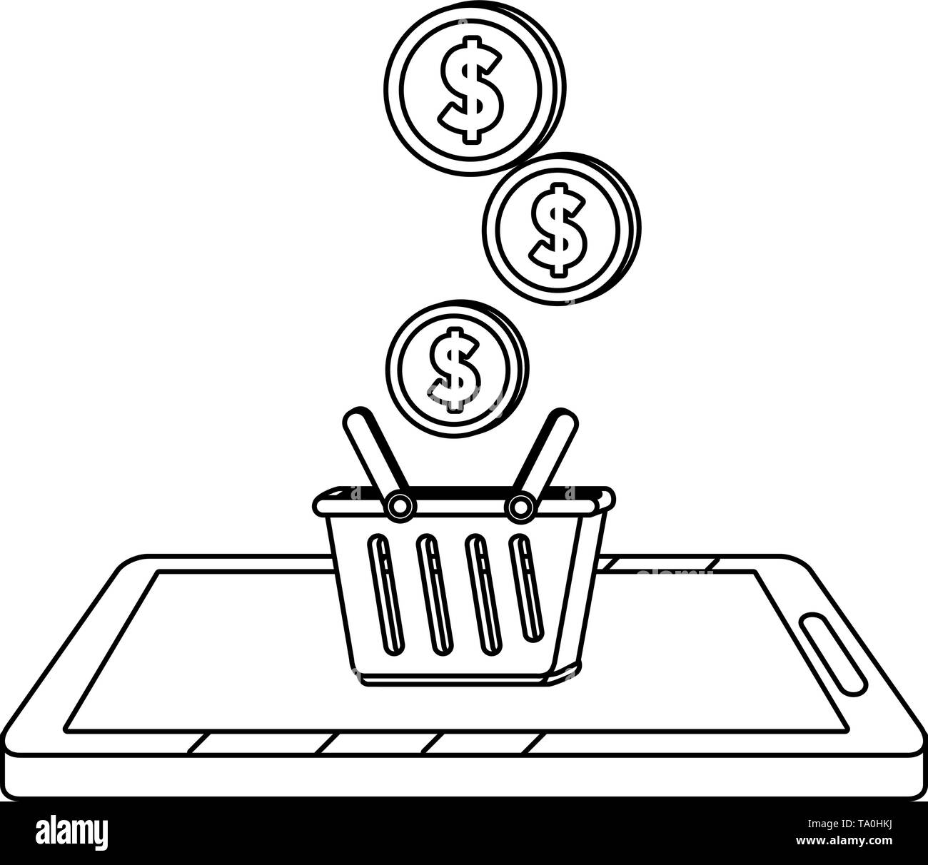 Tablet design, Store shopping online ecommerce media market and ...