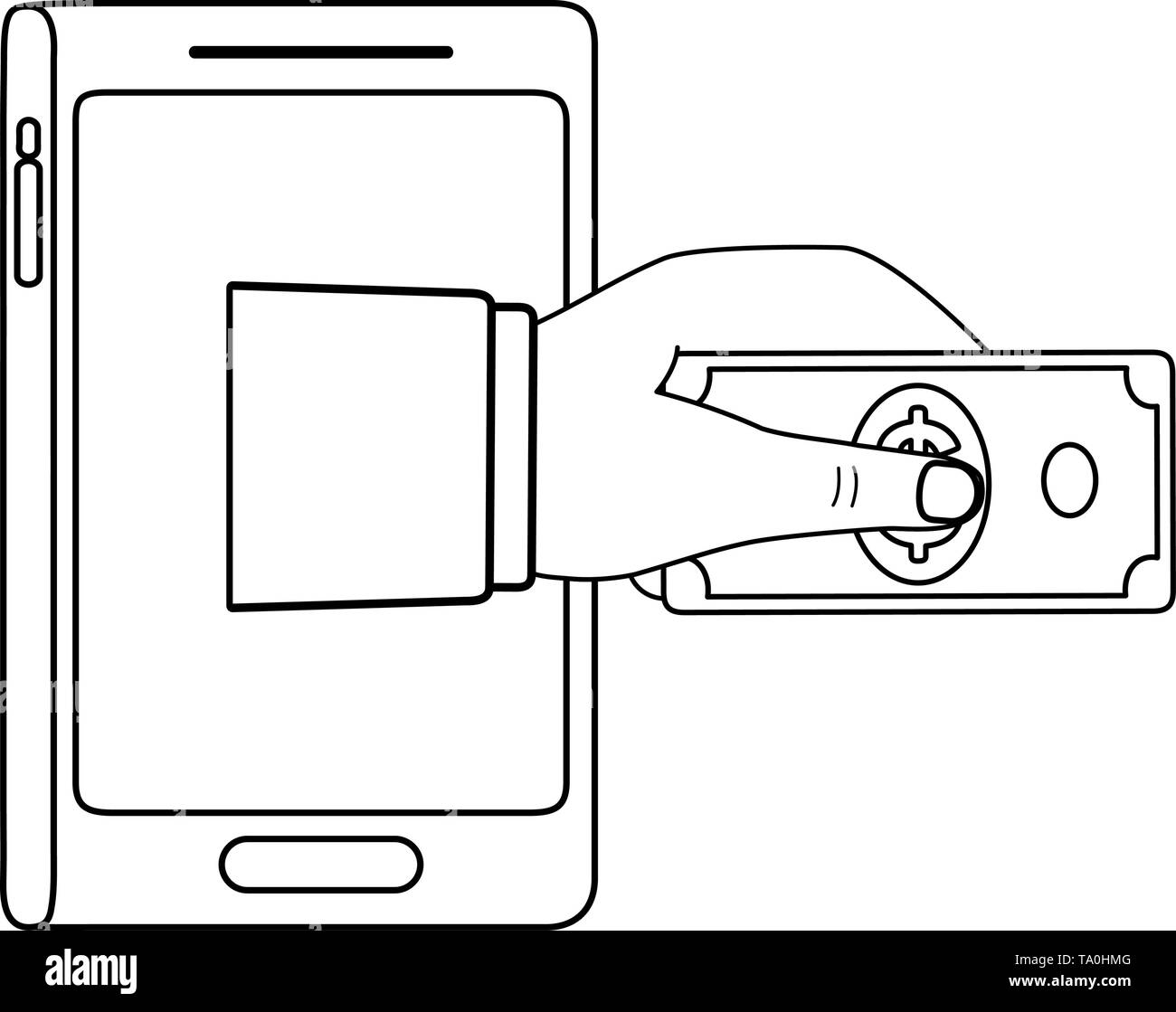 Smartphone design, Store shopping online ecommerce media market and ...