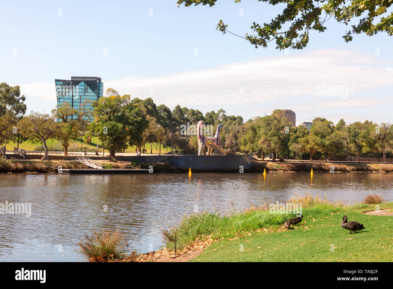 Birrarung marr hi-res stock photography and images - Alamy