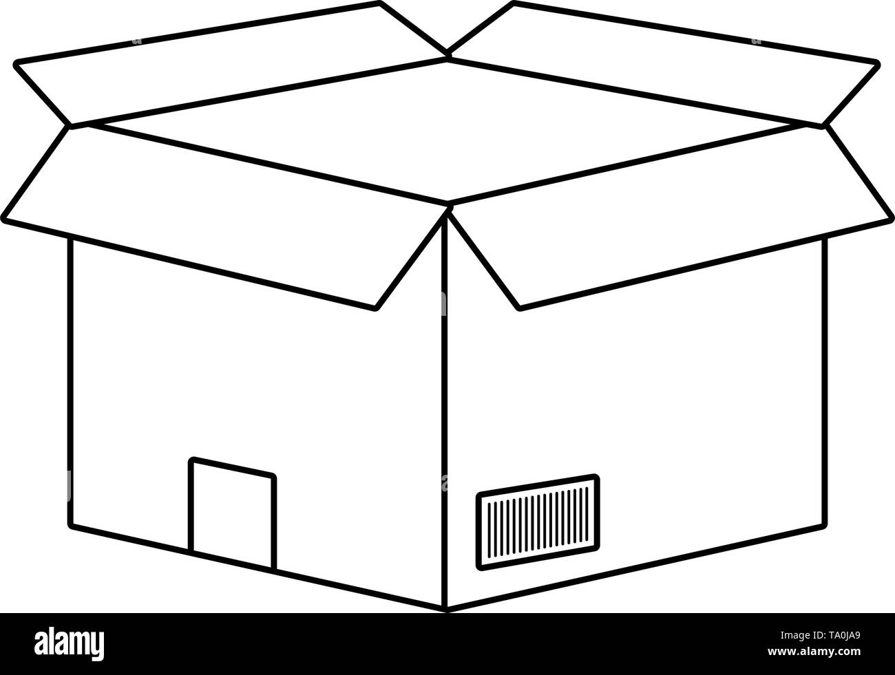 box icon cartoon isolated vector illustration graphic design Stock ...