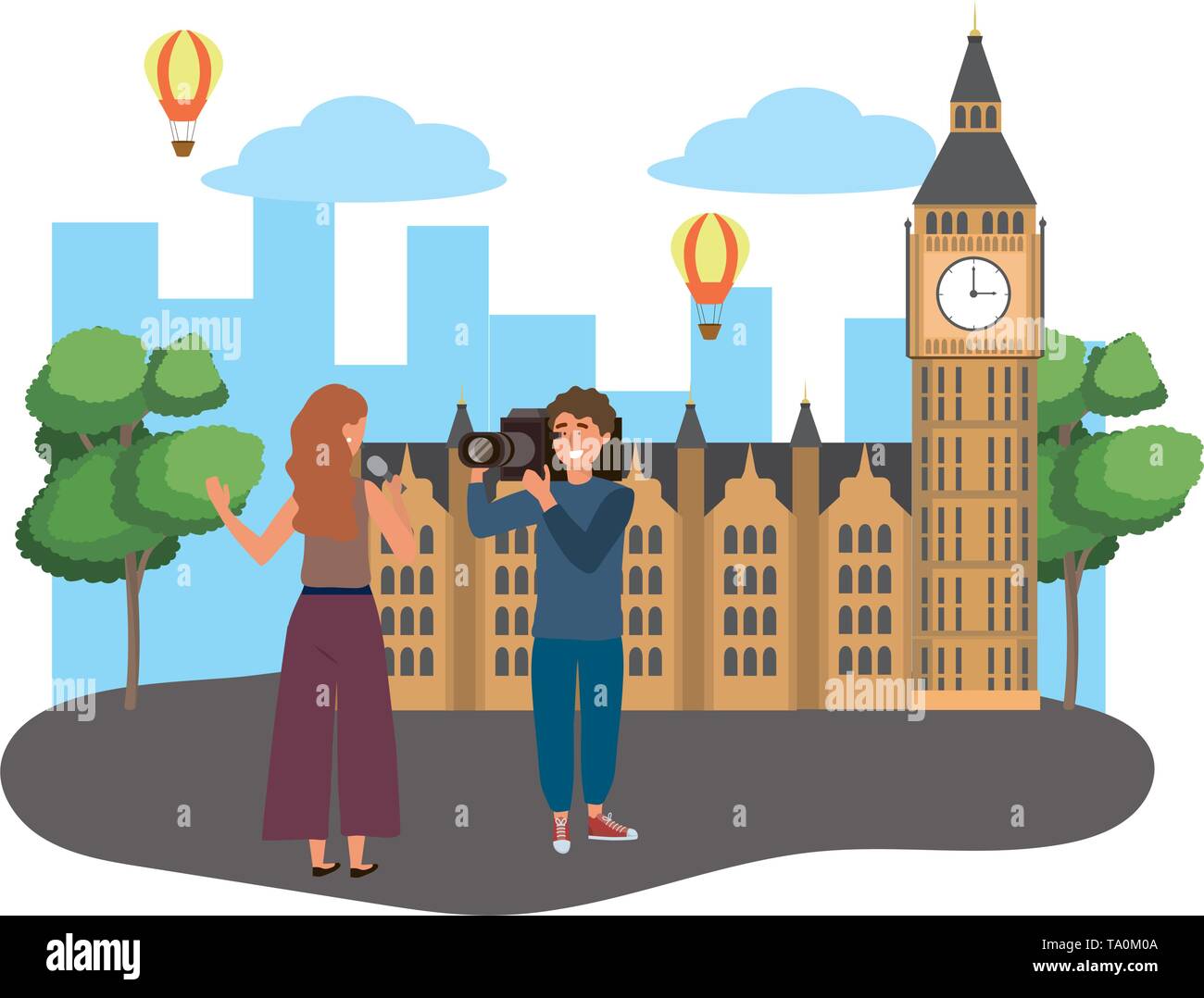 Broadcasting reportage design, News media communication journalism ...