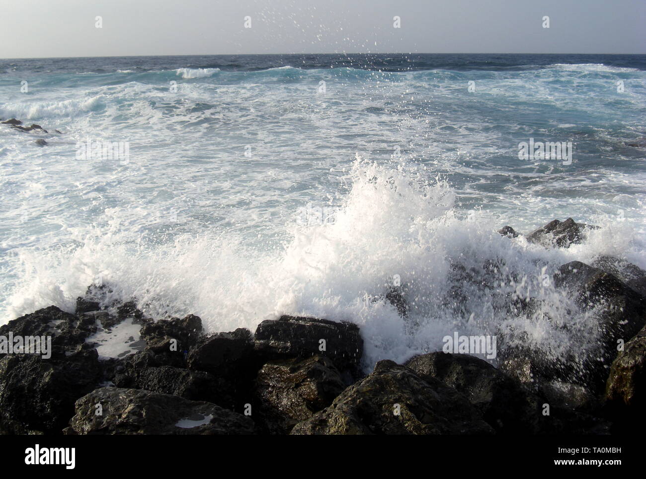 A scene from the island Crete in Greece in summertime Stock Photo - Alamy