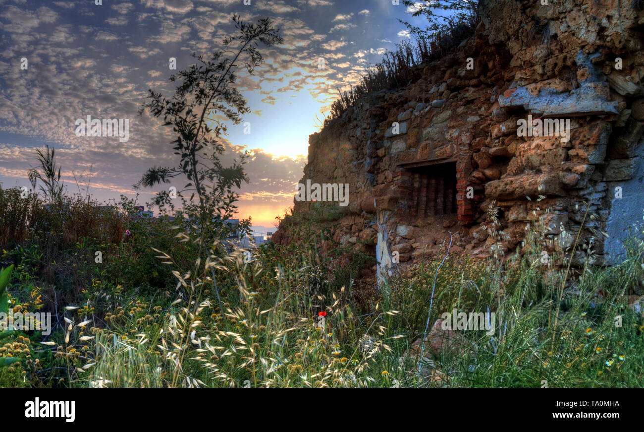 A scene from the island Crete in Greece in summertime Stock Photo - Alamy