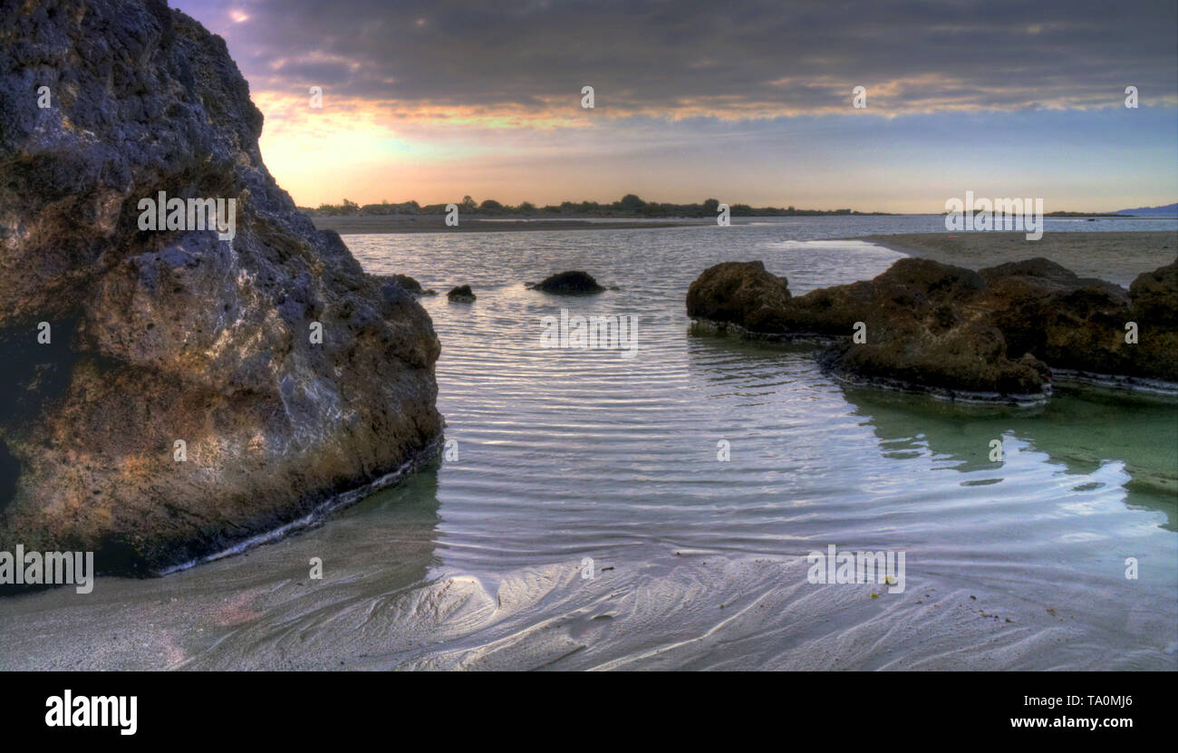 A scene from the island Crete in Greece in summertime Stock Photo - Alamy