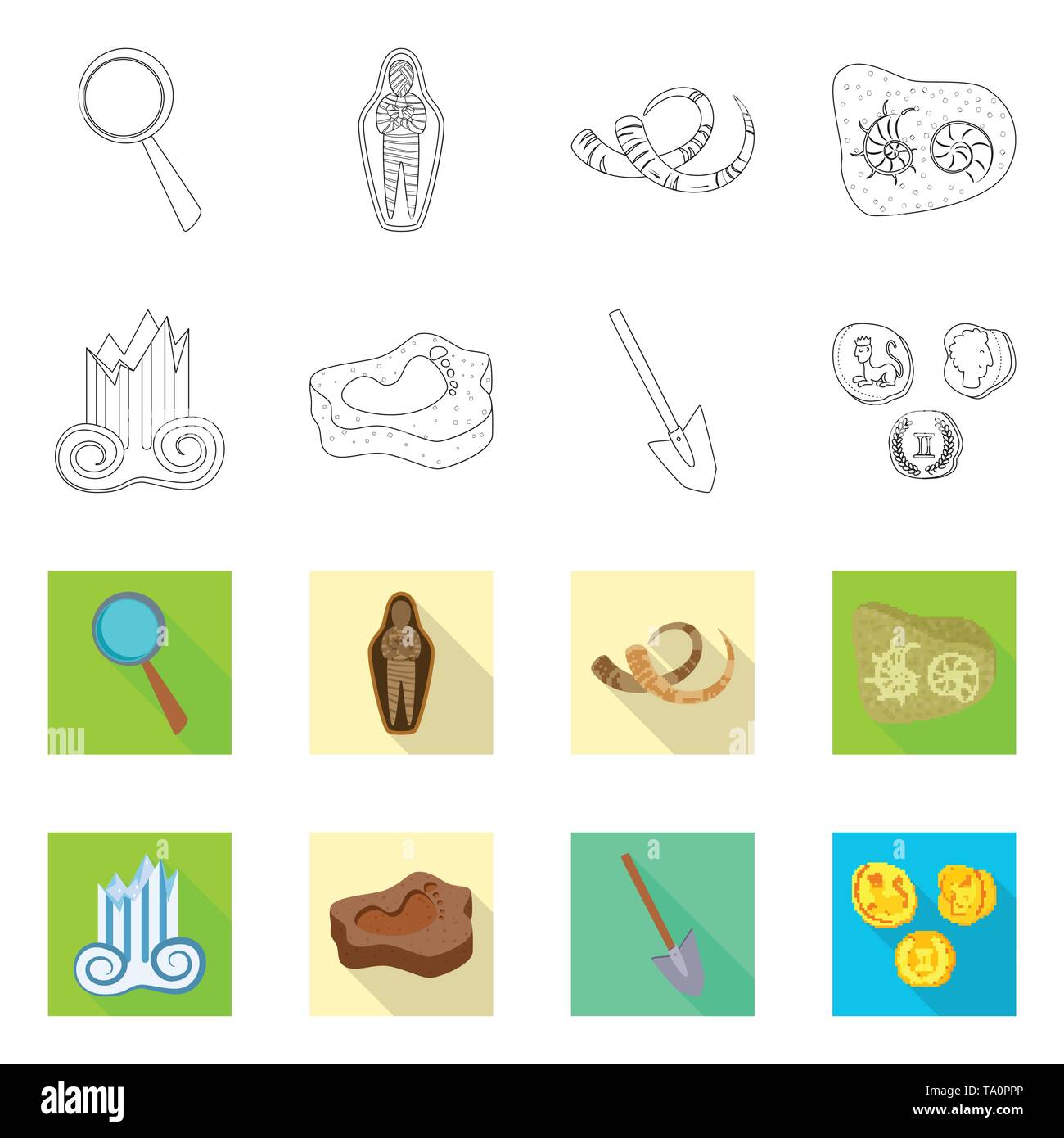 Magnifying glass medieval Cut Out Stock Images & Pictures - Alamy