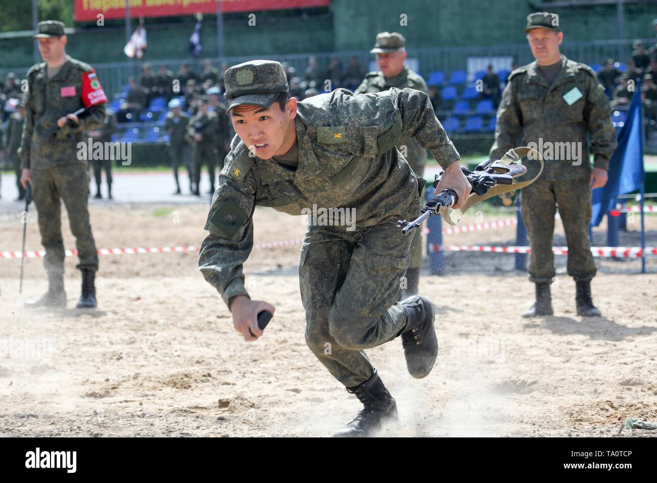 May 20, 2019. - Russia, Moscow. - All-Army field training competition ...
