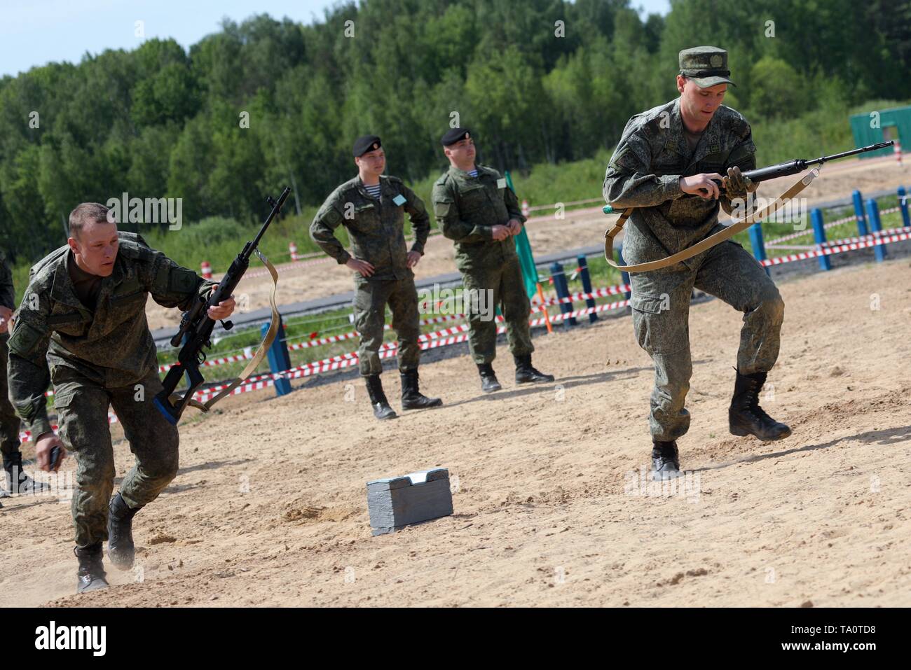 May 20, 2019. - Russia, Moscow. - All-Army field training competition ...