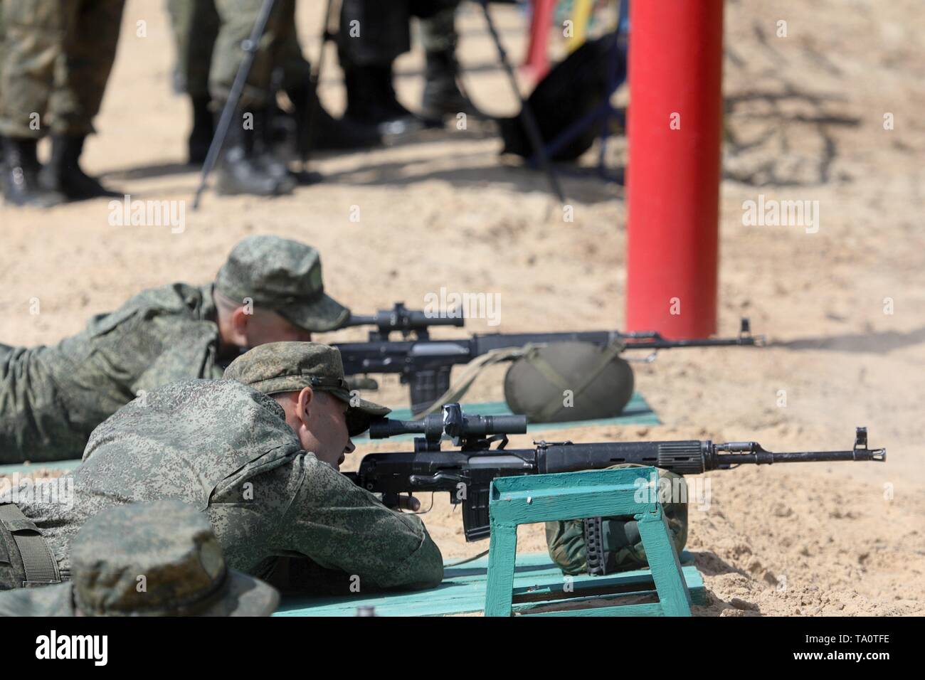 May 20, 2019. - Russia, Moscow. - All-Army field training competition ...