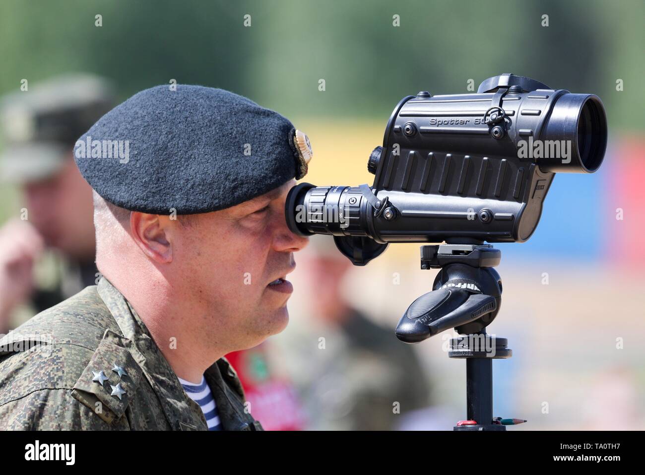 May 20, 2019. - Russia, Moscow. - All-Army field training competition ...