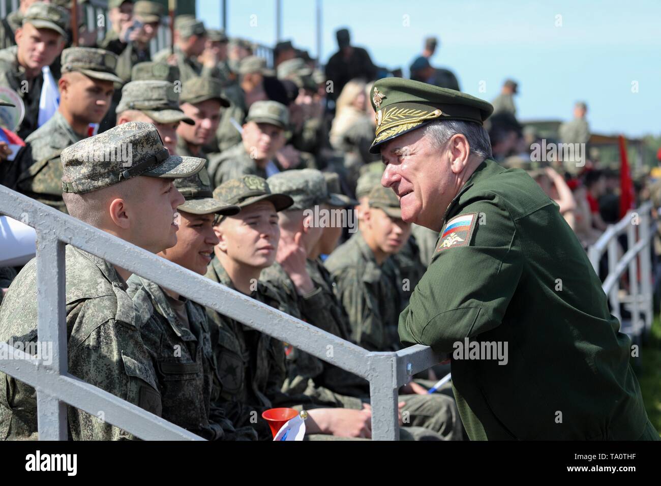 May 20, 2019. - Russia, Moscow. - All-Army field training competition ...