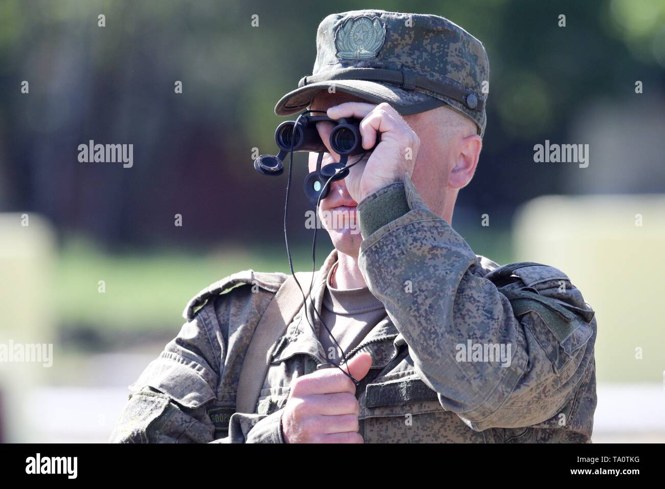 May 20, 2019. - Russia, Moscow. - All-Army field training competition ...