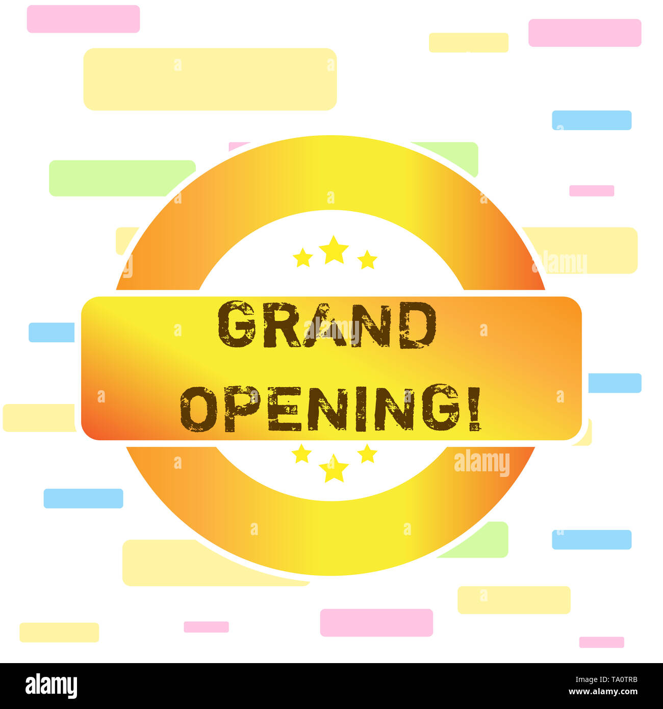 Opening soon store sign Cut Out Stock Images & Pictures - Alamy