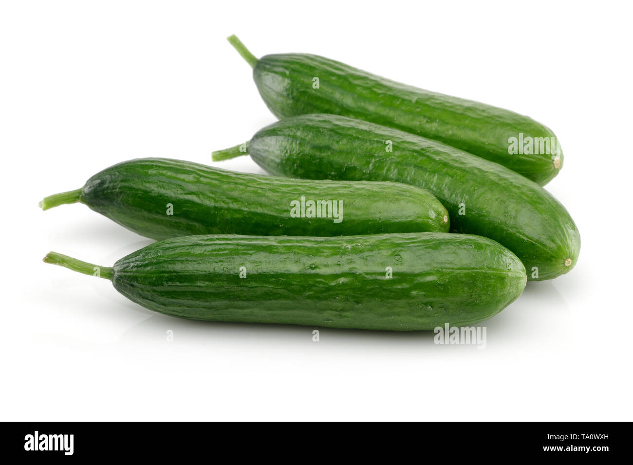 Heap fresh sliced cucumbers hi-res stock photography and images - Alamy