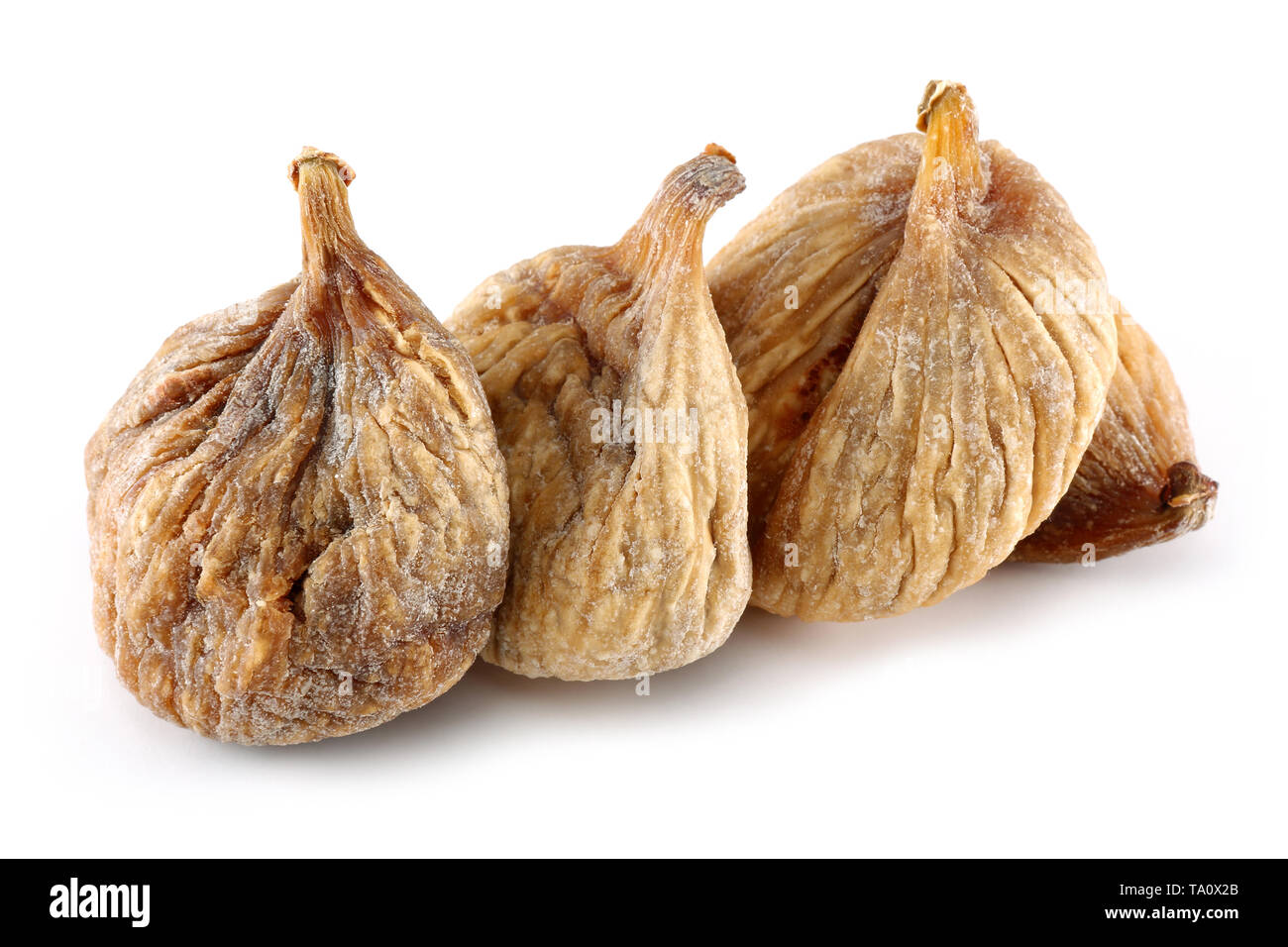 Dried figs isolated on white background Stock Photo - Alamy