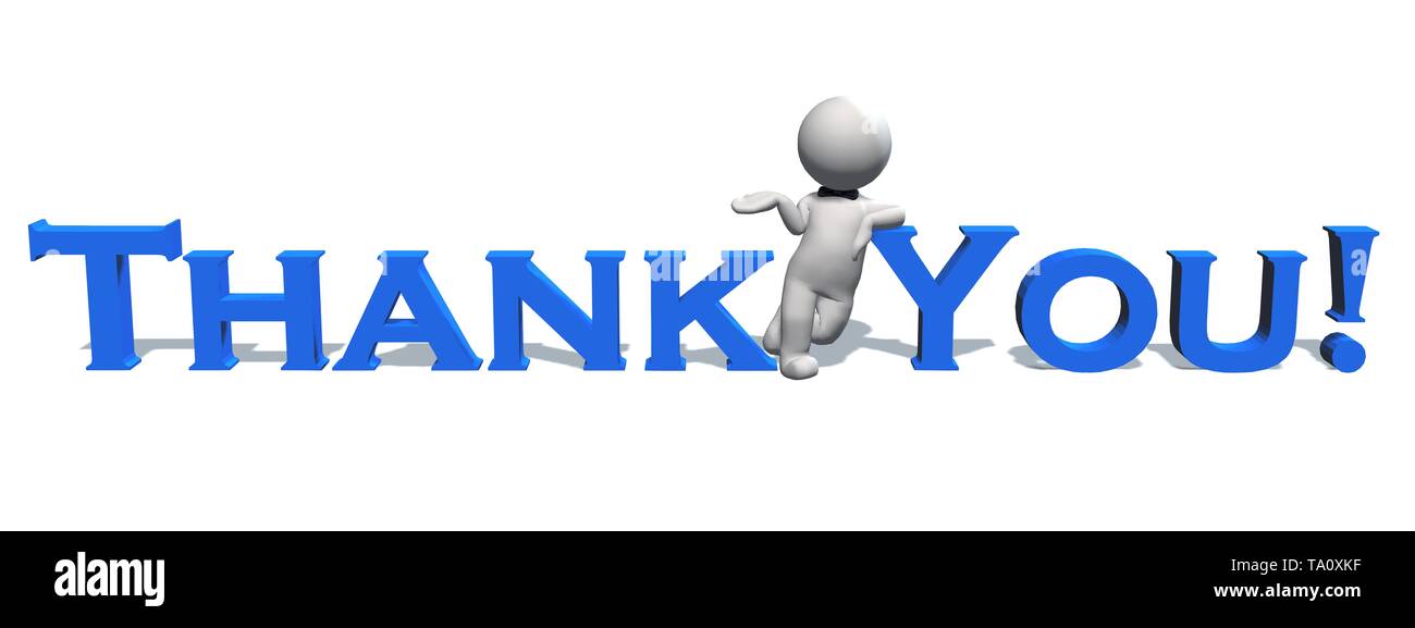 Thank You 3d Man