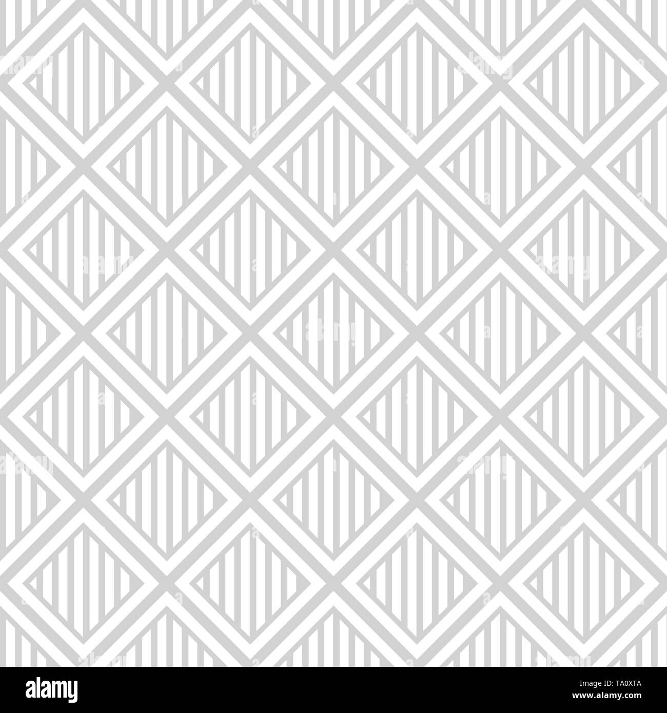 Vector white background with geometric shapes. seamless pattern Stock ...