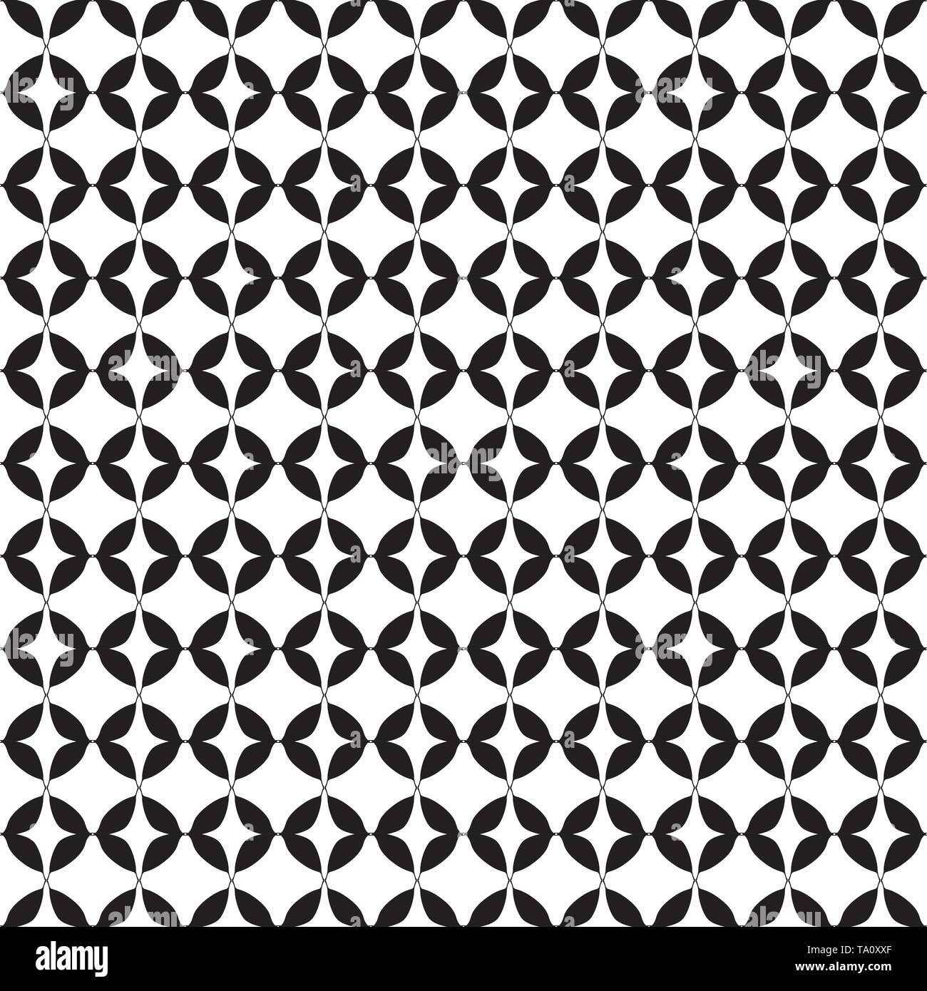 Vector monochrome white background with connected crosses. seamless ...