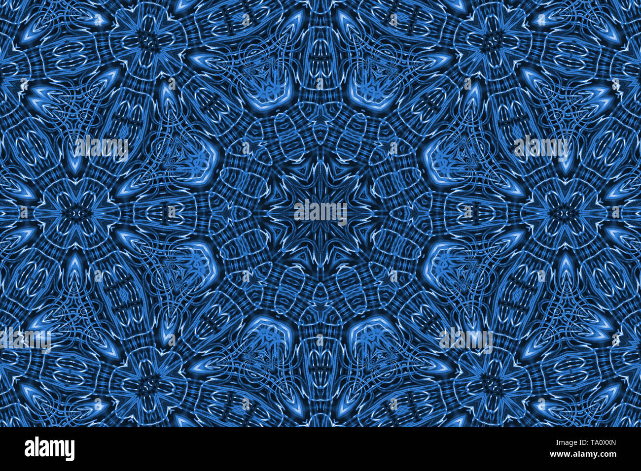 Background with abstract blue pattern Stock Photo - Alamy