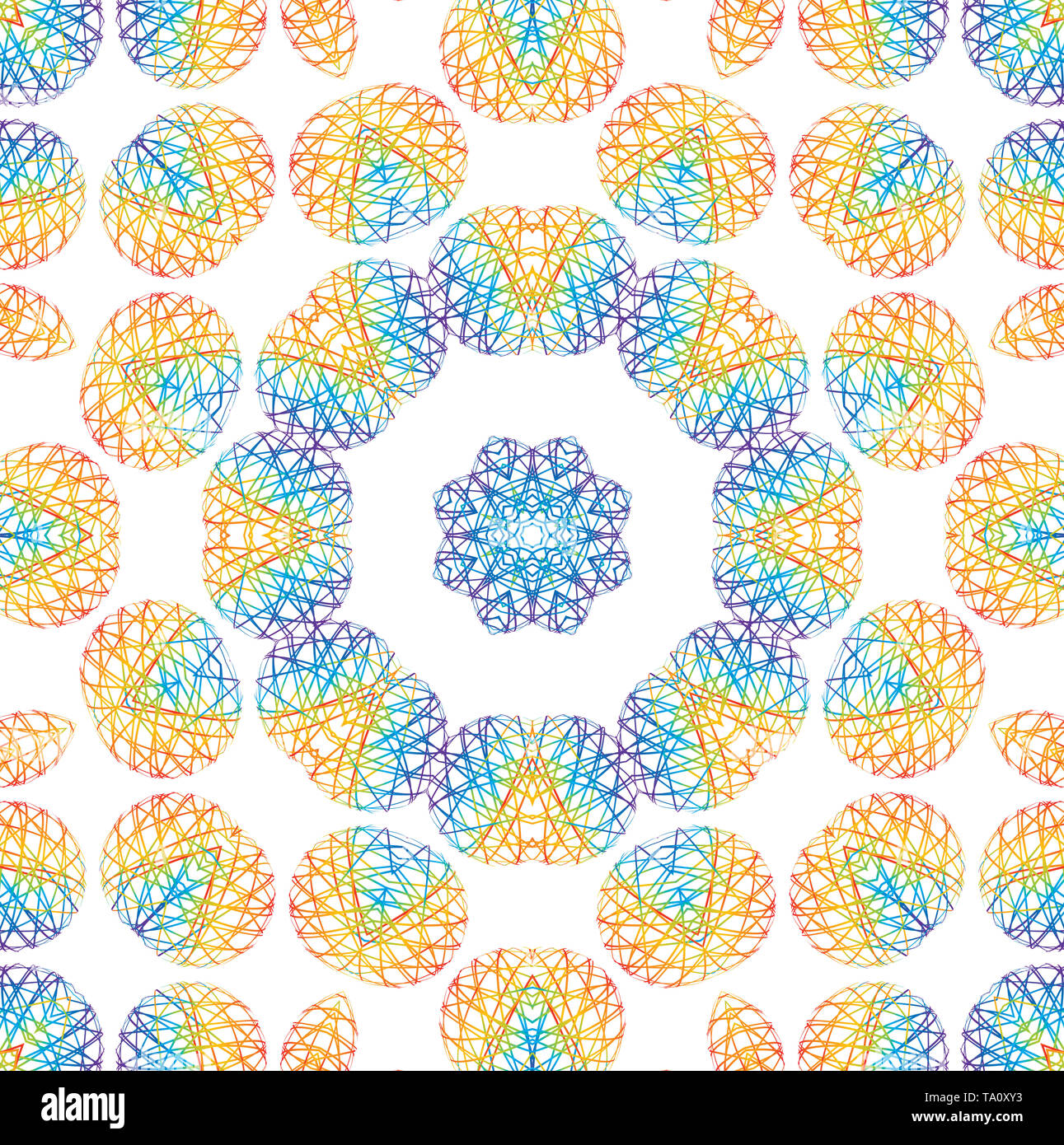 White background with abstract color pattern Stock Photo - Alamy