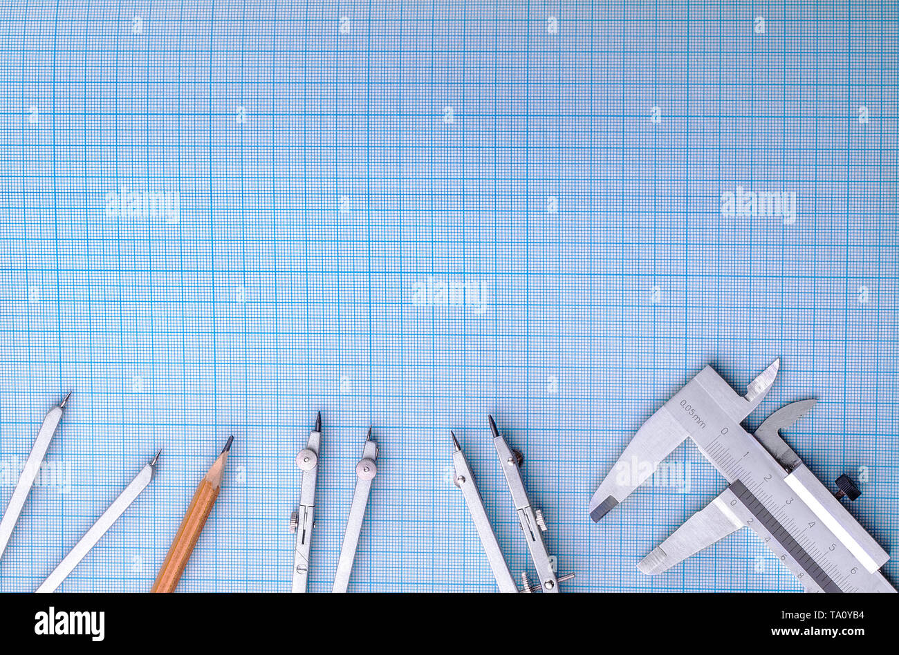 Precision drawing instruments hi-res stock photography and images - Alamy