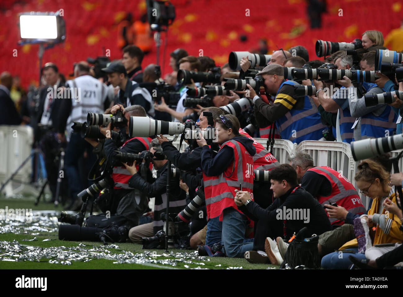 Fa cup final wembley 2019 hi-res stock photography and images - Alamy