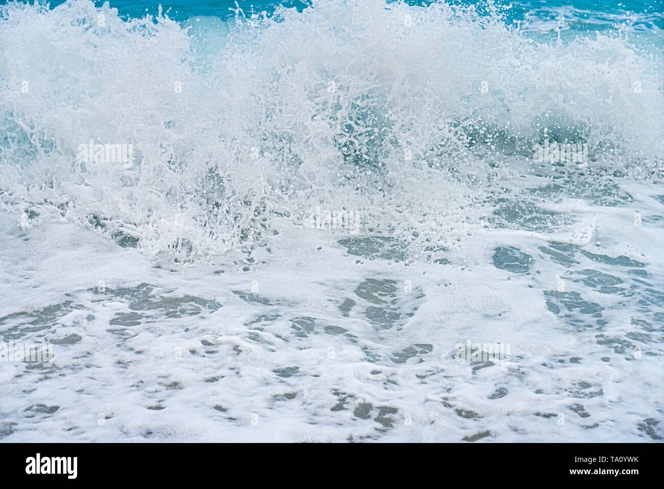 close up of an ocean wave for backgrounds Stock Photo - Alamy
