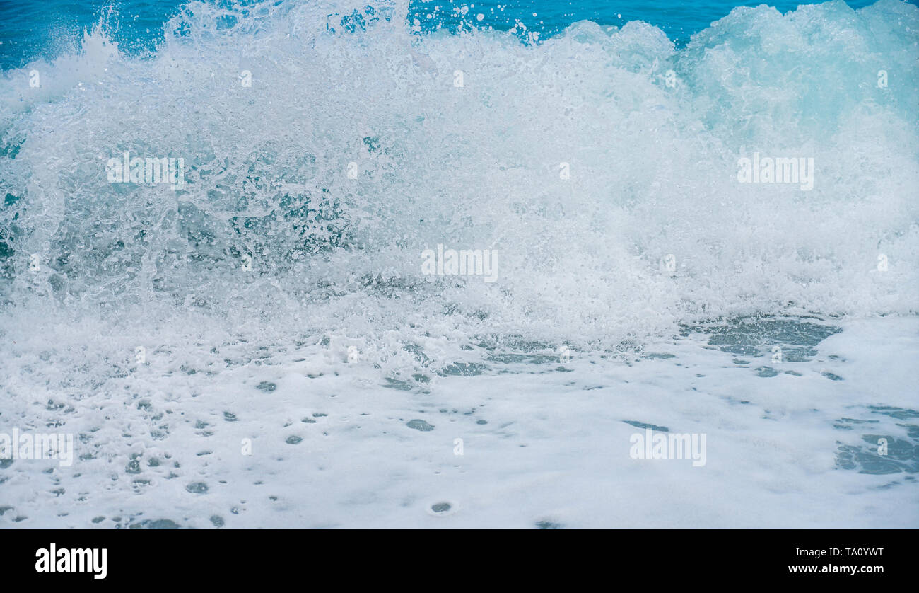 close up of an ocean wave for backgrounds Stock Photo - Alamy