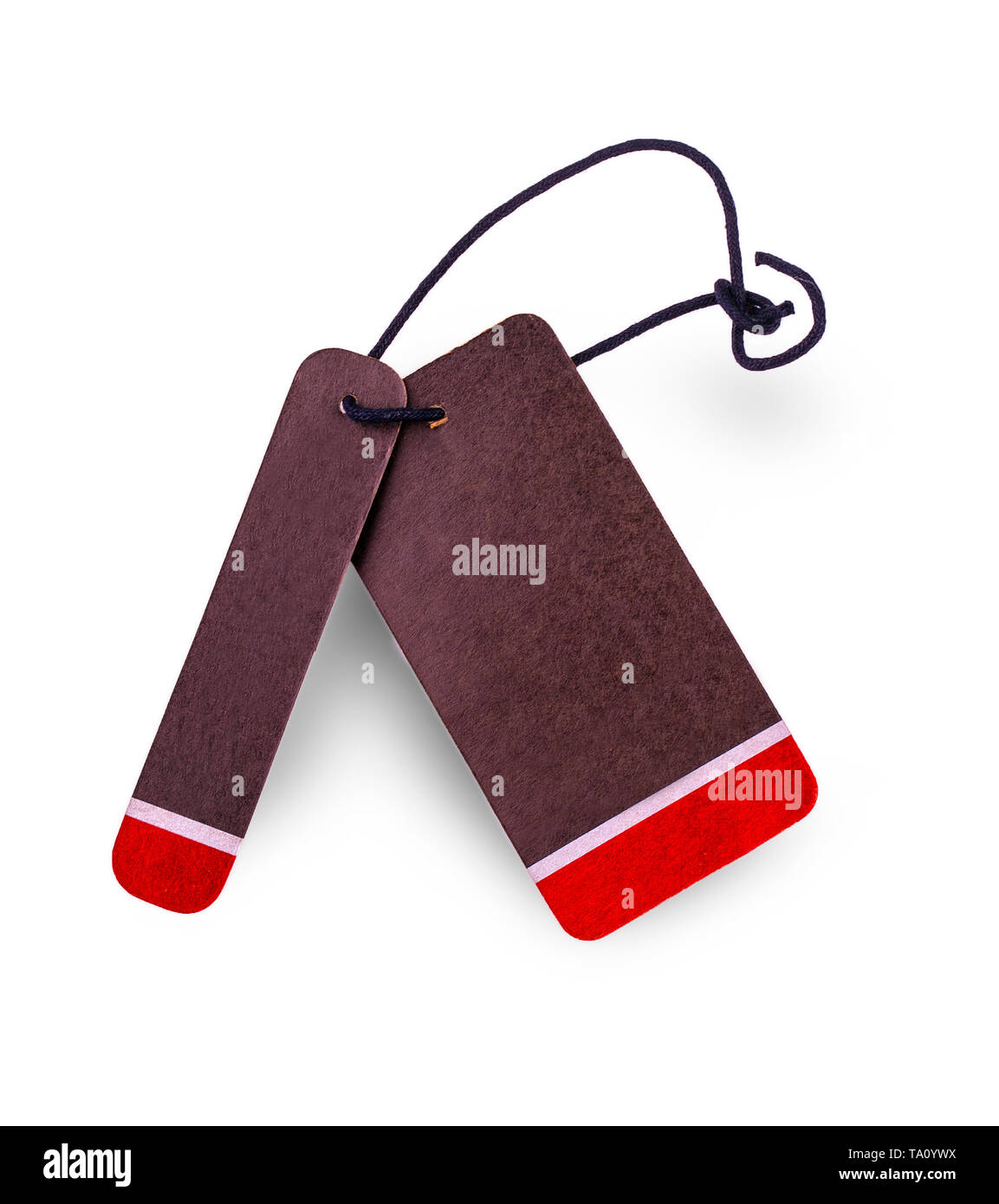 Luggage tags on white hi-res stock photography and images - Alamy