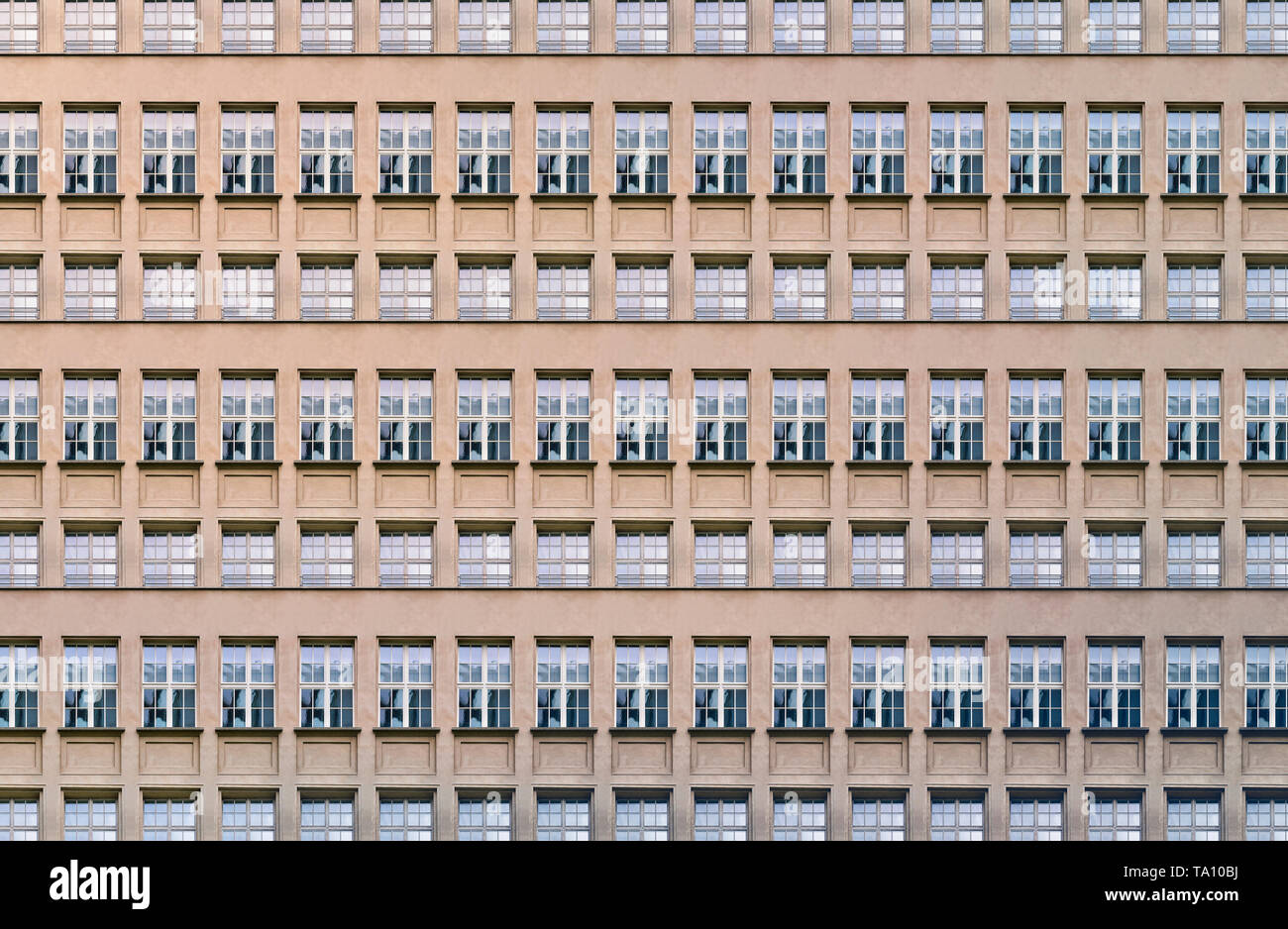 architectural pattern, window facade of an old berlin house Stock Photo ...