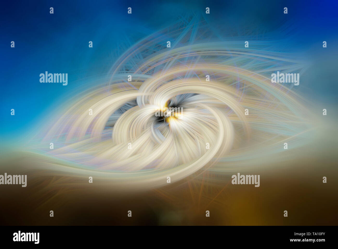 illustration made with the twirl effect for backgrounds, wallpapers and ...