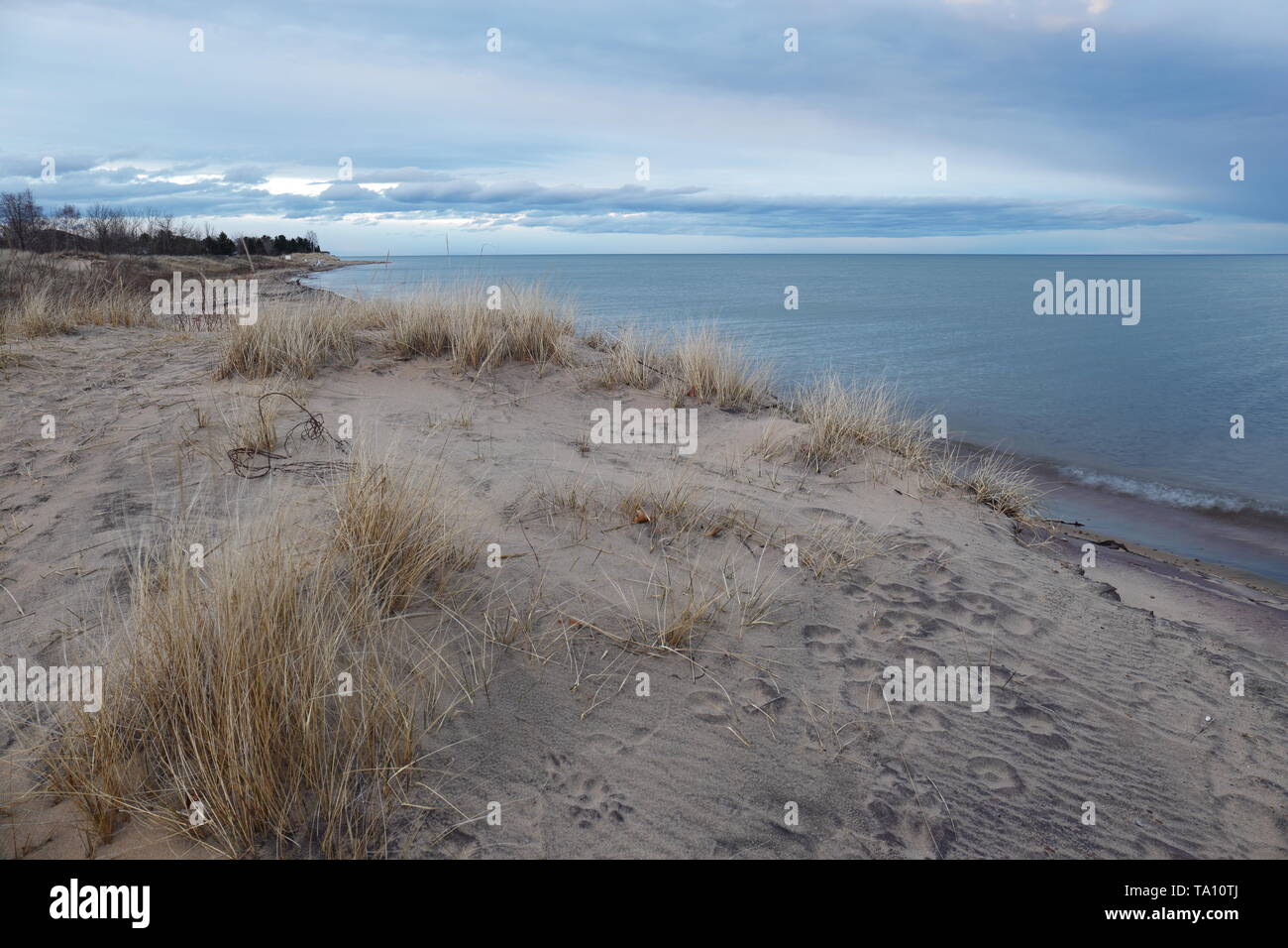 Wind blown lake hi-res stock photography and images - Alamy