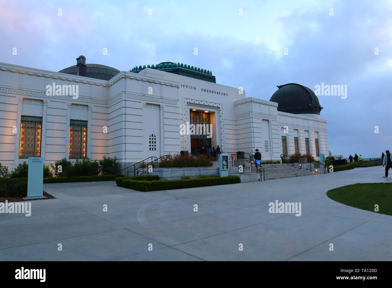The Griffith Observatory in Los Angeles - California Stock Photo - Alamy