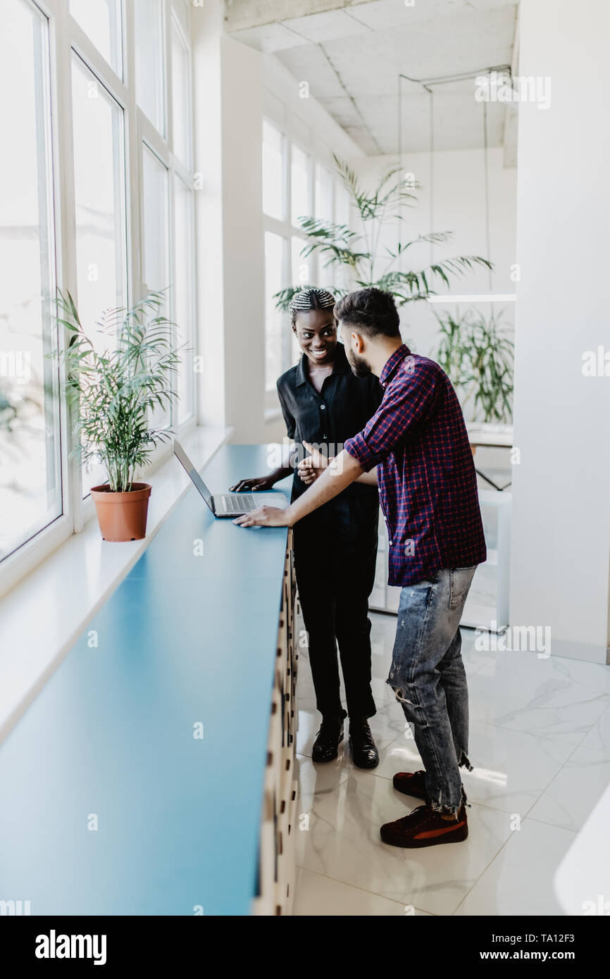Office executives working on desk hi-res stock photography and images ...