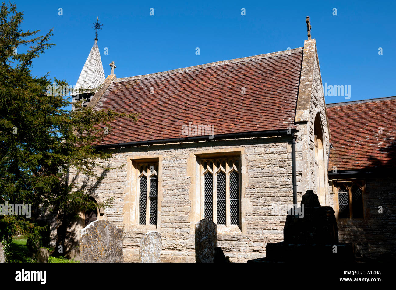 St. Milburga`s Church, Wixford, Warwickshire, England, UK Stock Photo ...