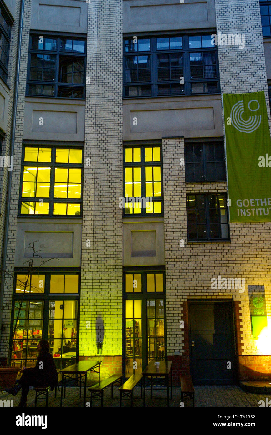 Goethe institut berlin hi-res stock photography and images - Alamy