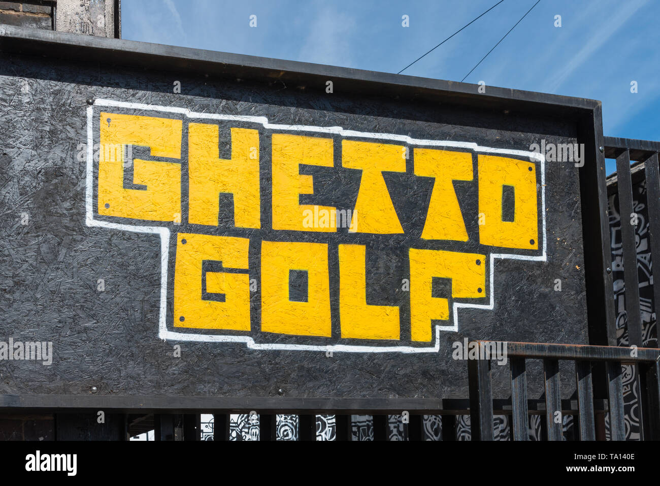 Ghetto golf birmingham hi-res stock photography and images - Alamy