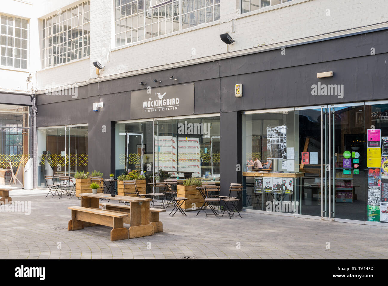 The mockingbird cinema and kitchen hi-res stock photography and images ...