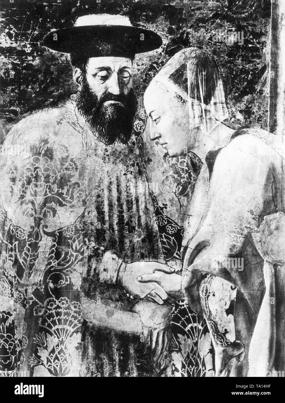 Basilica san francesco arezzo frescoes hi-res stock photography and ...